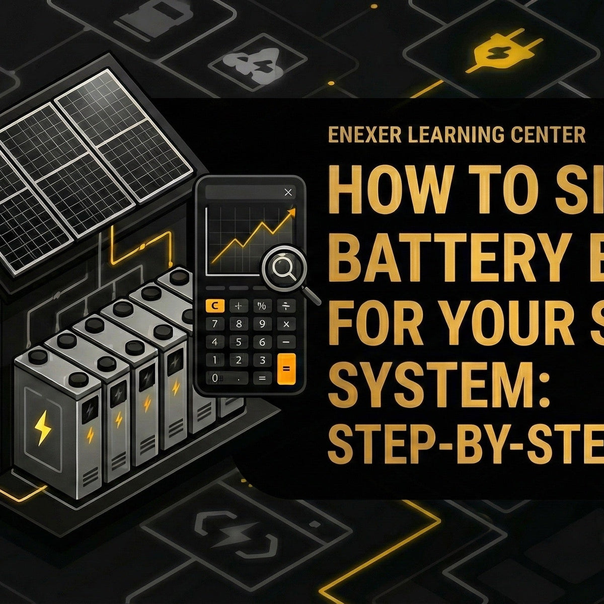 How to Size a Battery Bank for Your Solar System (Step-by-Step Guide ...